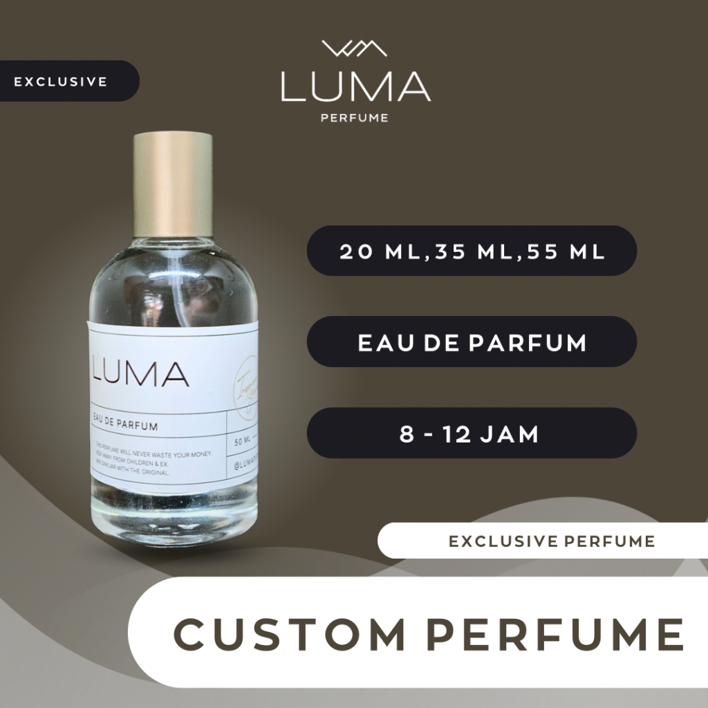 Jual LUMA PARFUM - EXCLUSIVE CUSTOM PERFUME | Shopee Indonesia