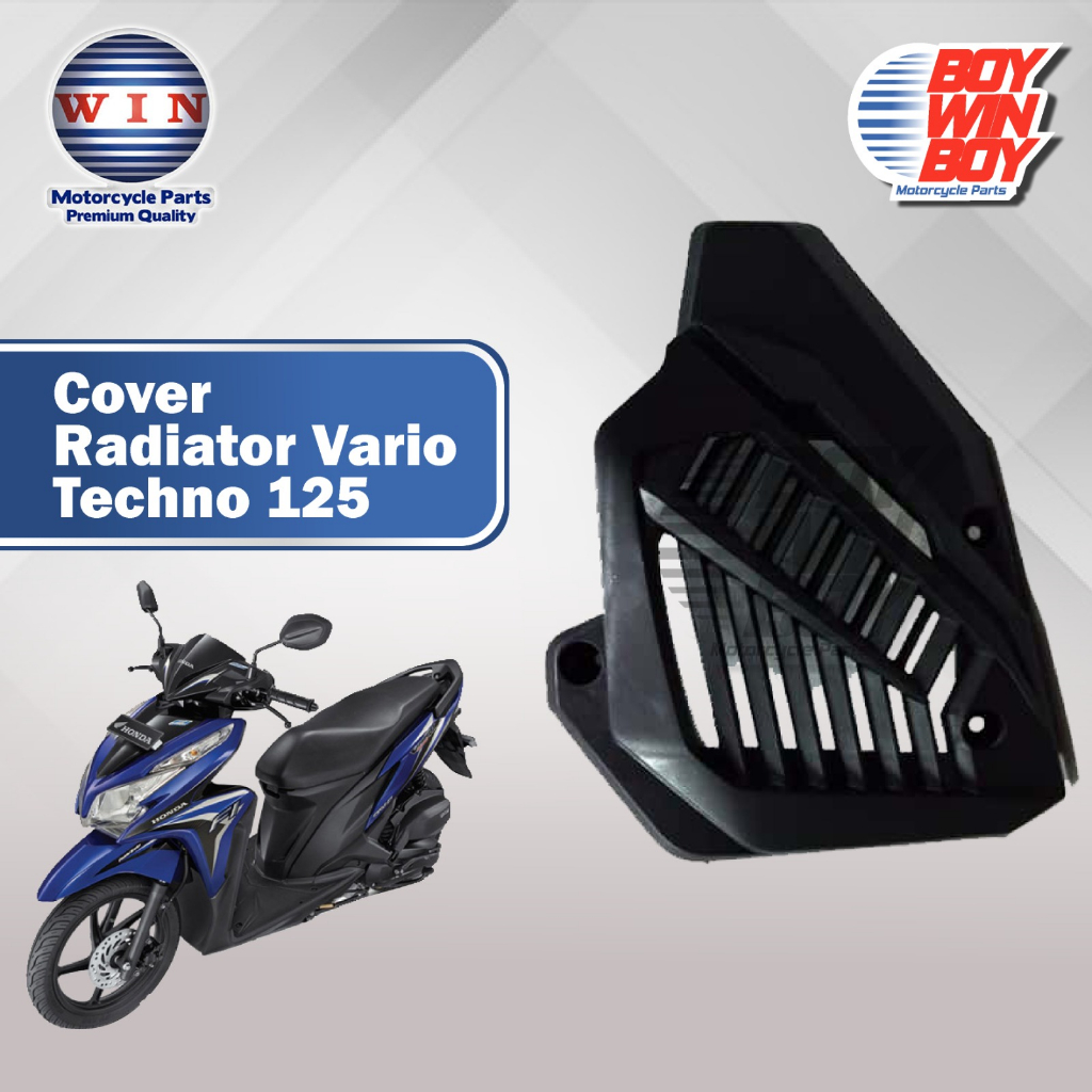 Jual Cover tutup kipas radiator Vario Techno 125 tutup pelindung ...