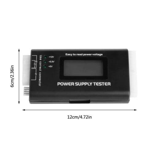 Jual Power supply tester NB atx itx btx universal 4 6 8 24 pin sata ...