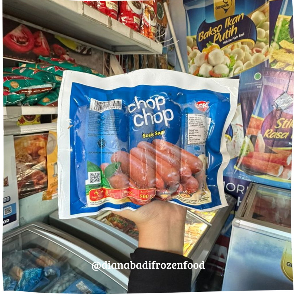 Jual Chop Chop Sosis Sapi Bakar 500gr isi 12 - Dian Abadi Frozen Food ...