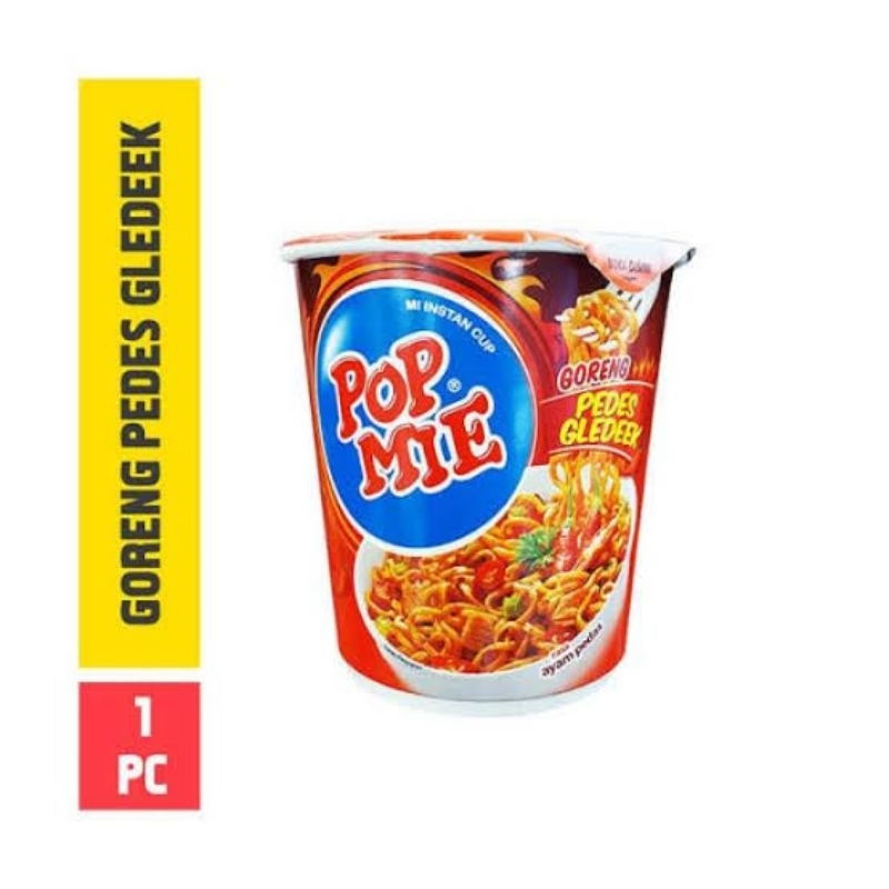 Jual POP MIE GORENG Pedas Gledek 75g | Shopee Indonesia