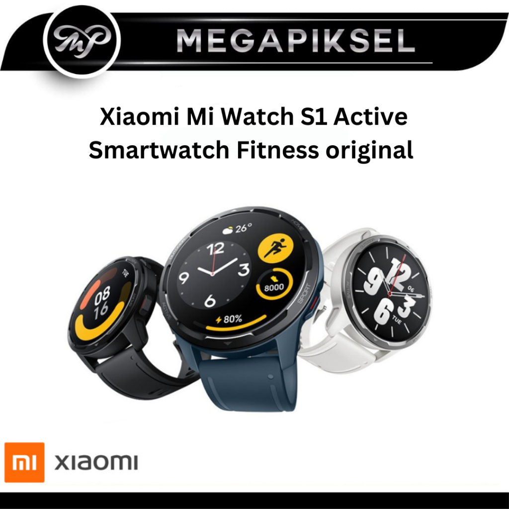 Jual Xiaomi Mi Watch S1 Active Smartwatch Fitness original | Shopee ...