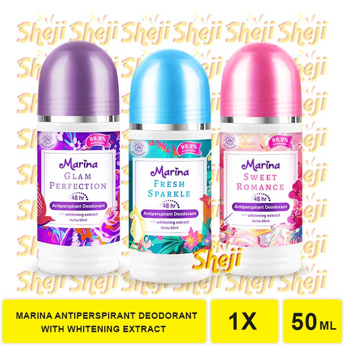 Jual MARINA ANTIPERSPIRANT DEODORANT 50ML | Shopee Indonesia