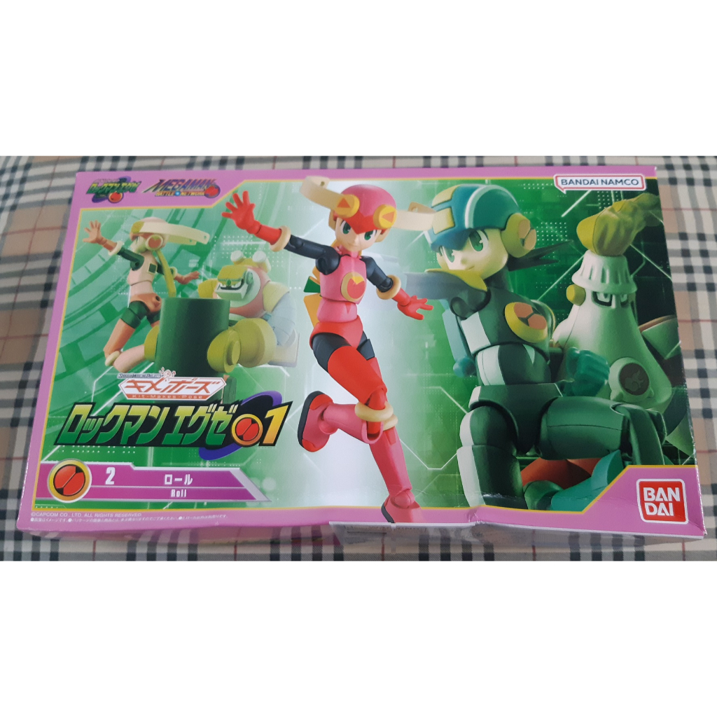 Jual Roll EXE SMP Kit Makes Pose Megaman Battle Network Rockman EXE Bandai Shokugan Candy Toy ...