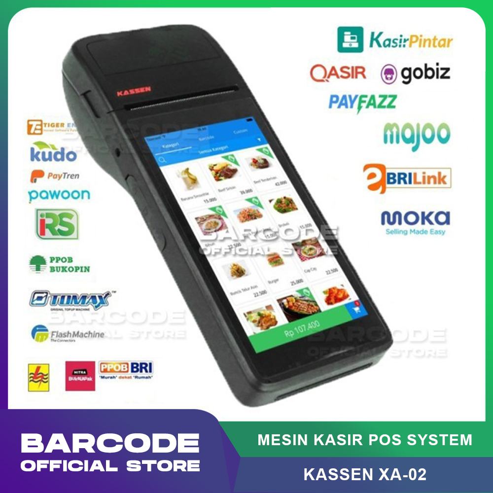 Jual POS ANDROID KASSEN XA-02 MESIN KASIR RECEIPT PRINTER 58MM | Shopee ...