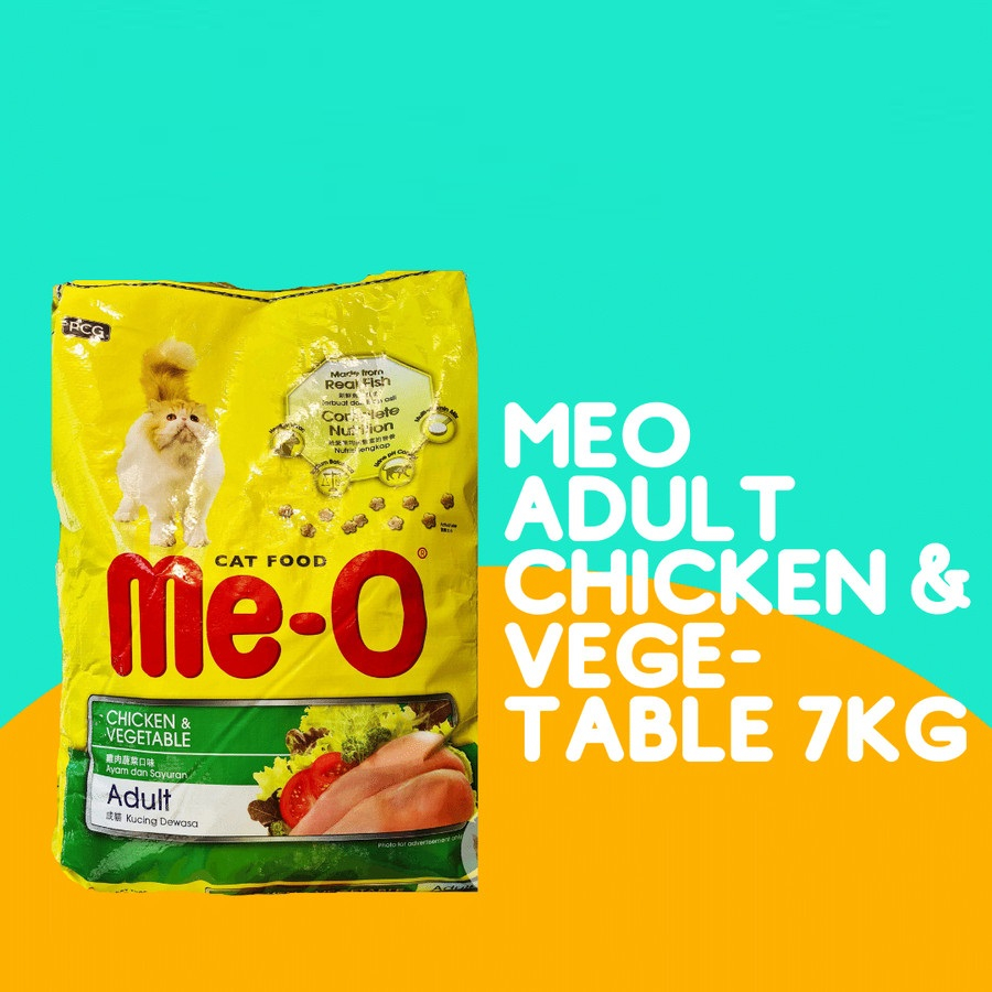 Jual Me-o Chicken & Vege 7kg Makanan Kucing meo Chicken & Vege 7kg me'o ...