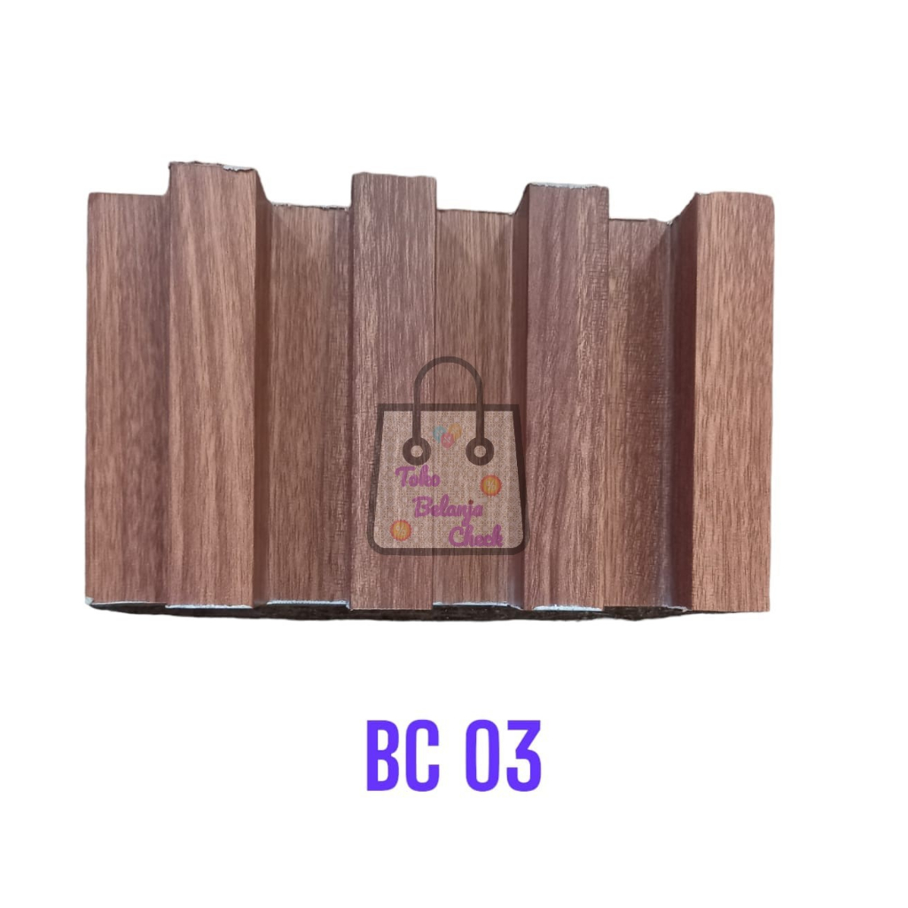 Jual WALL WPC WOOD PANEL WALLPANEL WPC PVC KAYU DINDING UKURAN 16CM x 2 ...