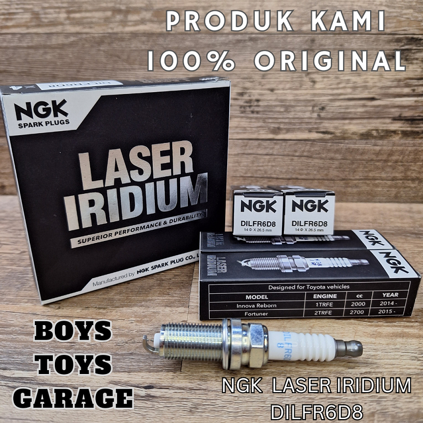 Jual Busi Toyota Innova Reborn 2.0 Bensin 2016 - 2022 NGK Laser Iridium ...