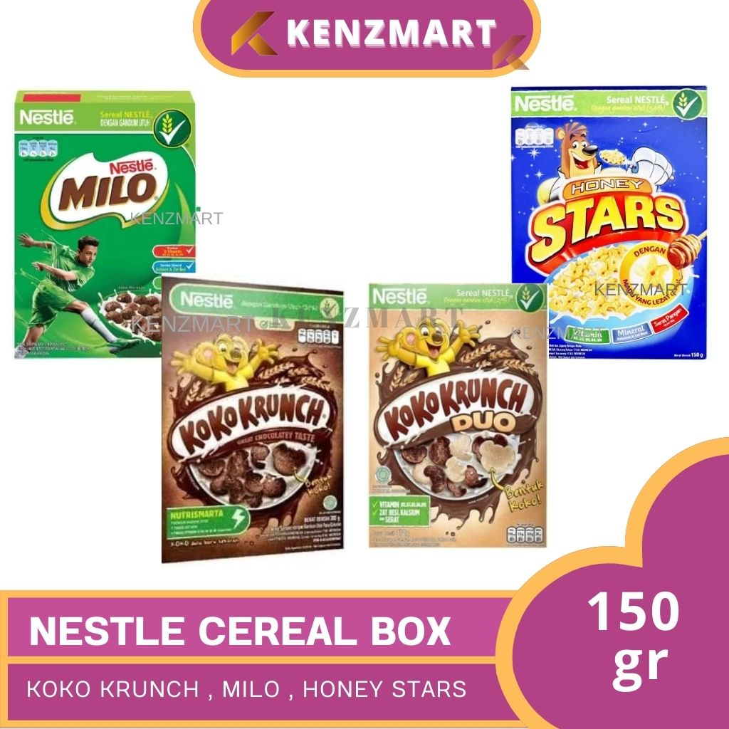 Jual Nestle Sereal Kemasan Box 150 gr - Honey Stars / Koko Krunch ...