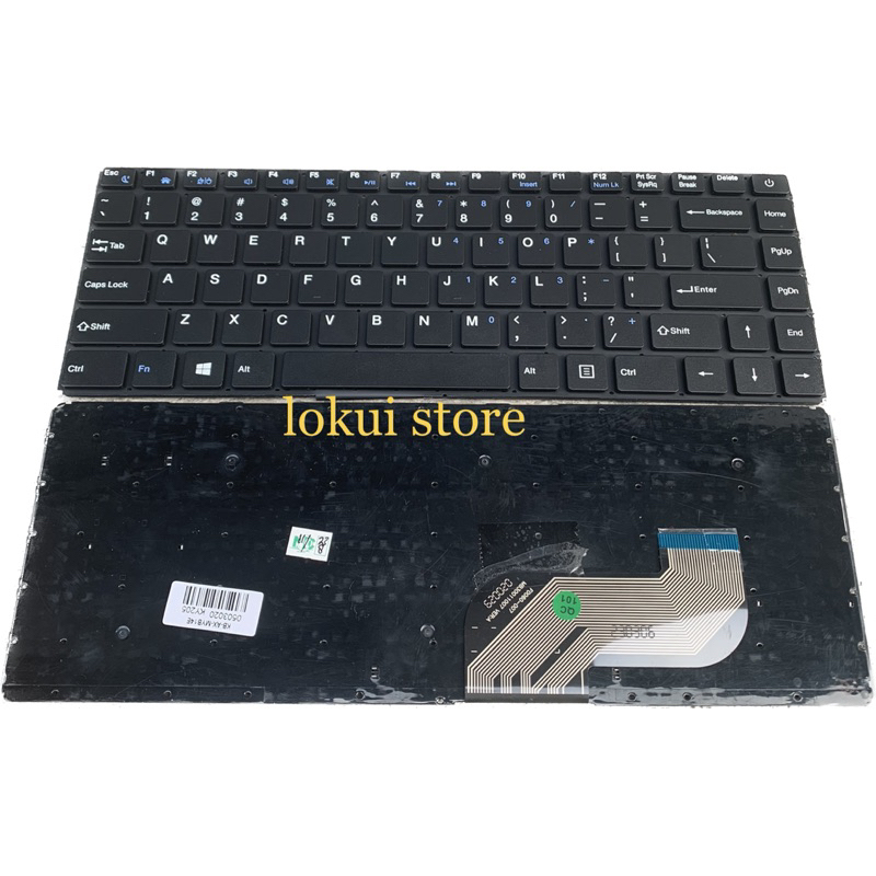 Jual Keyboard Axioo Mybook 14E CG14D01 SlimBook 14A Hitam No Backlight ...