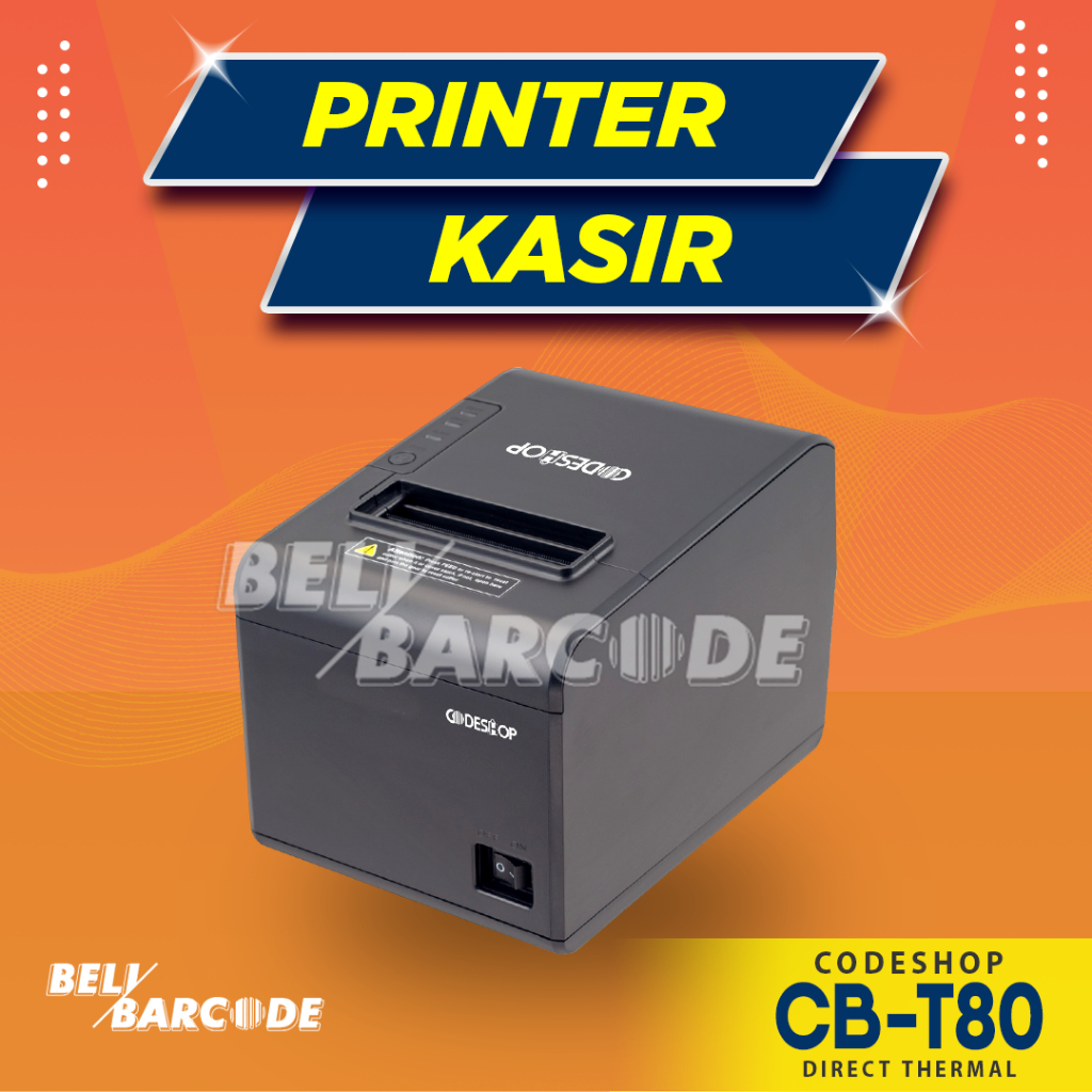 Jual CODESHOP CBT 80 BLUETOOTH // PRINTER THERMAL KASIR/ANTRIAN/PARKIR ...