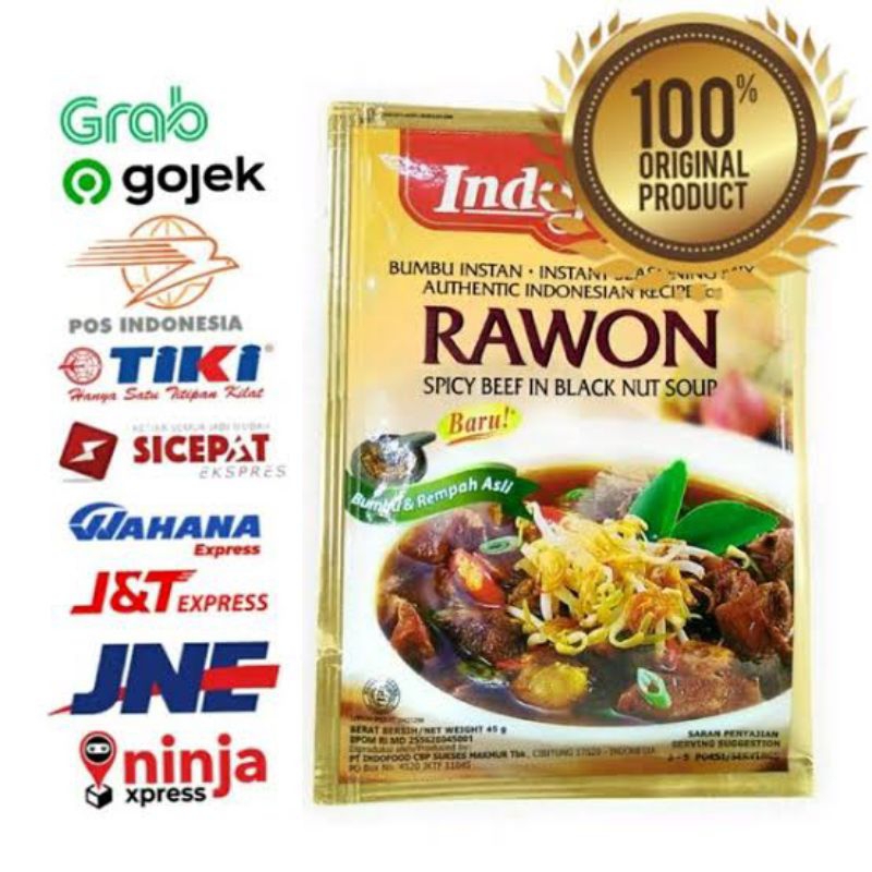 Jual Bumbu instan/racik Indofood rawon | Shopee Indonesia