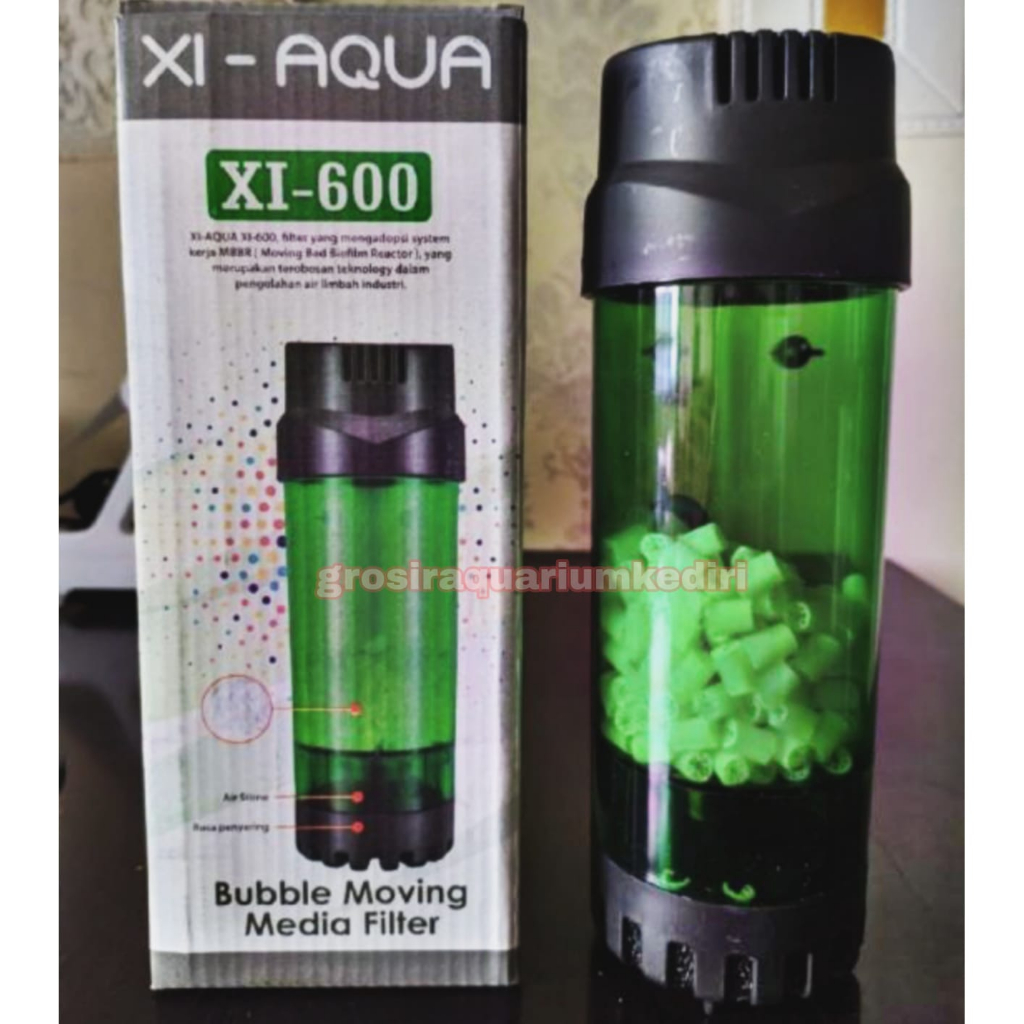 Jual filter termos aquarium KANDILA XI 600 fullset kaldness fluidizer ...