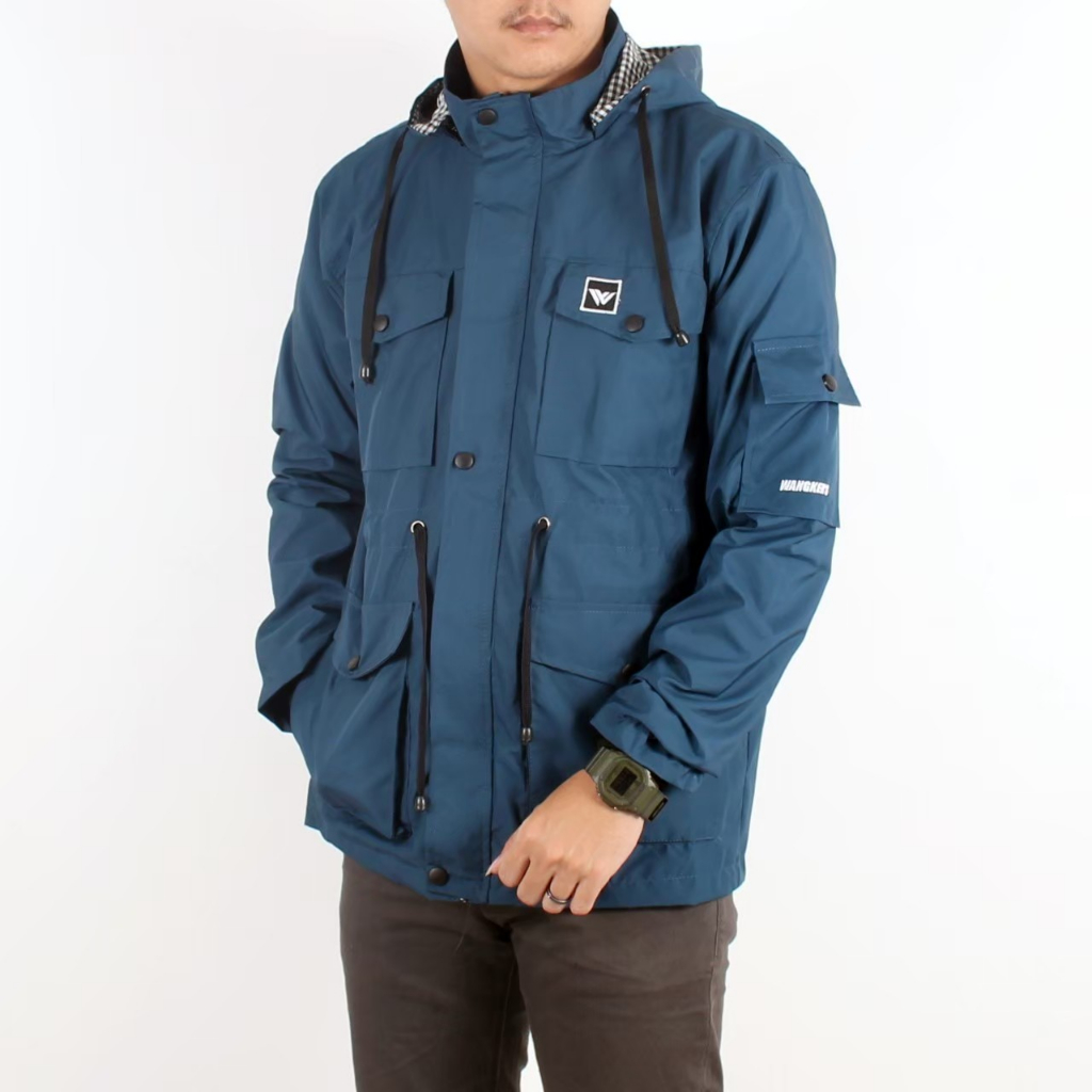 Jual Jaket Parka Taslan Pria Tebal | Jaket Parka Gunung | Jaket Pria ...