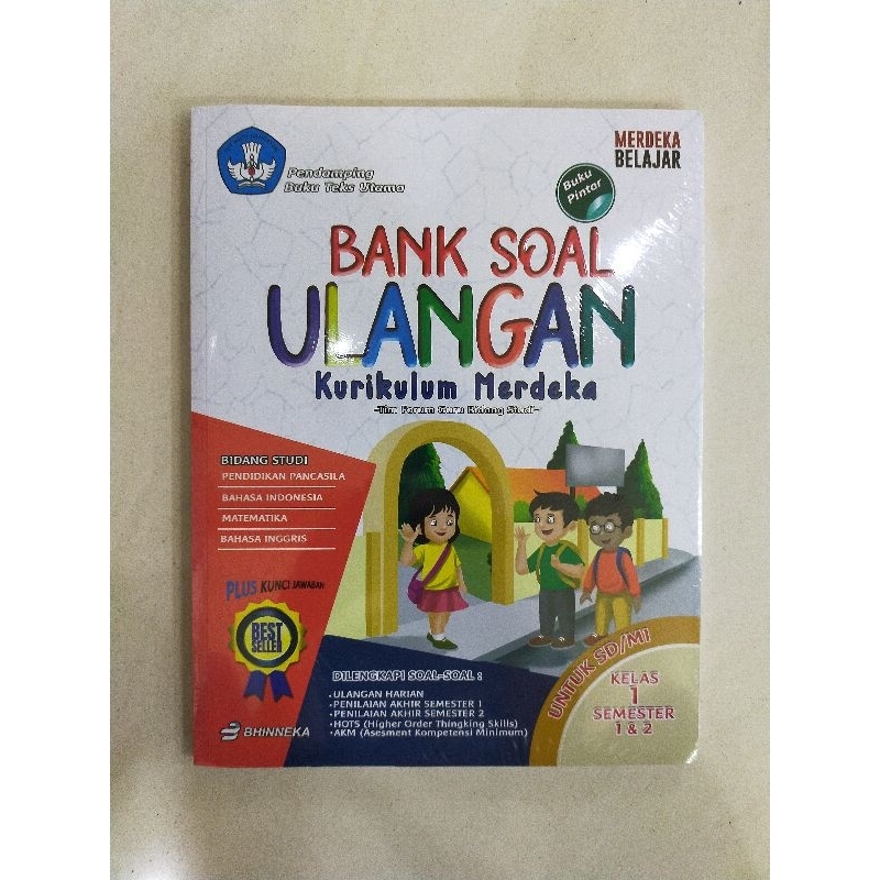 Jual Bukul Bank Soal Ulangan untuk SD/MI kelas 1 kurikulum Merdeka | Shopee Indonesia