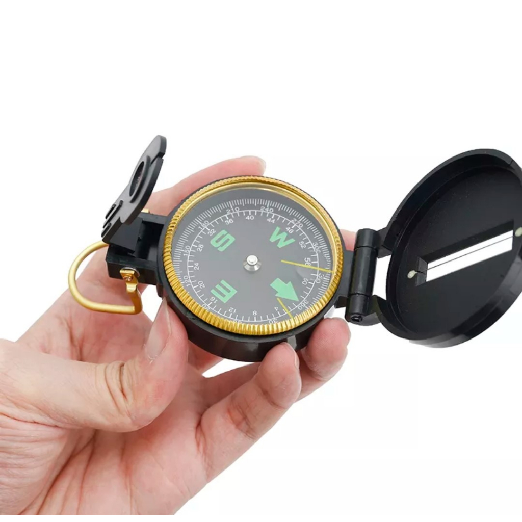 Jual Kompas Bidik Petunjuk Arah Mata Angin Lensatic Compass Navigasi ...