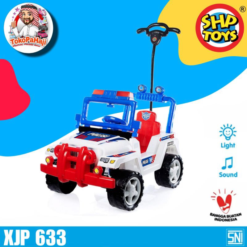 Jual MOBIL DORONG JEEP POLISI & TENTARA UNTUK ANAK / SHP SK 670 - SHP XJP 633 | Shopee Indonesia