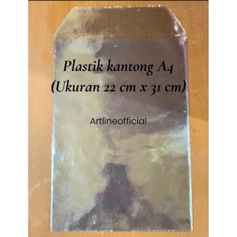 Jual Plastik cover A4 / Kantong plastik A4 ( Ukuran 22 cm x 31 cm) isi ...