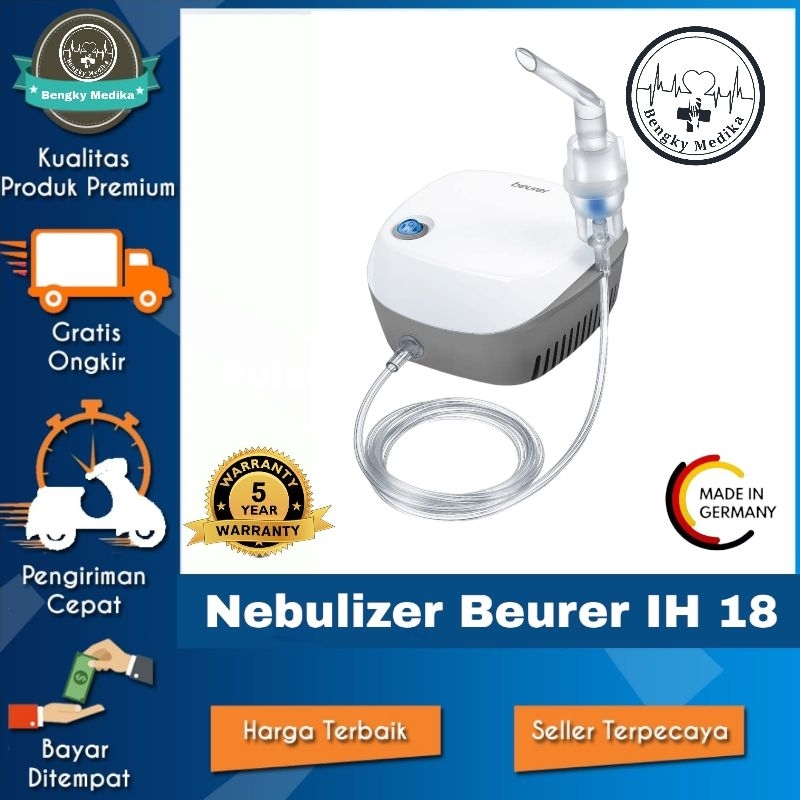 Jual Nebulizer Beurer IH 18 Nebu Terapi Asma Nebulizer Compressor IH18 ...