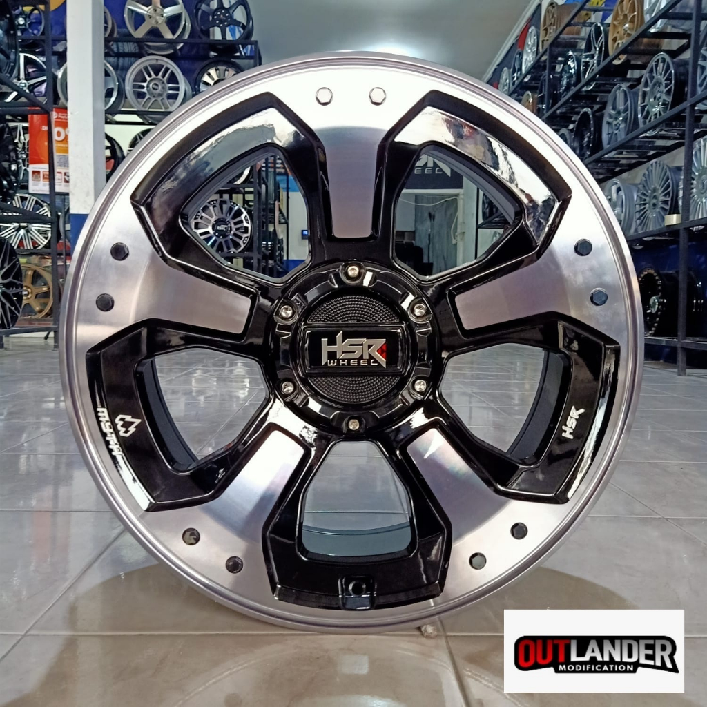 Jual Velg Pajero Sport R20 Pelek Racing HSR Ring 20 Type MYTH03 For Mobil Fortuner Triton Hilux ...