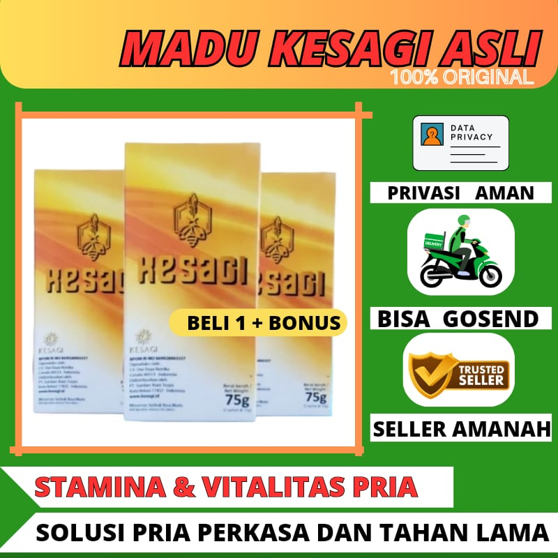 Jual Kesagi Original Madu Herbal Asli Privasi Dijamin Aman | Shopee ...