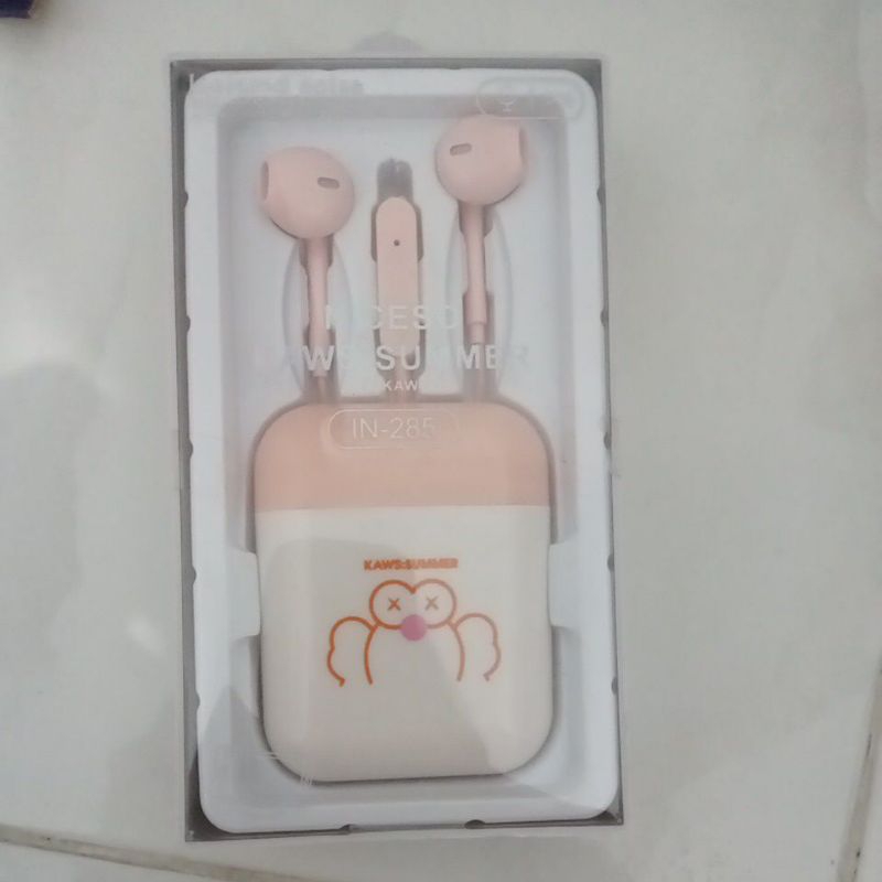 Jual Handsfree Headset Earphone unik dan lucu, warna cantik | Shopee ...