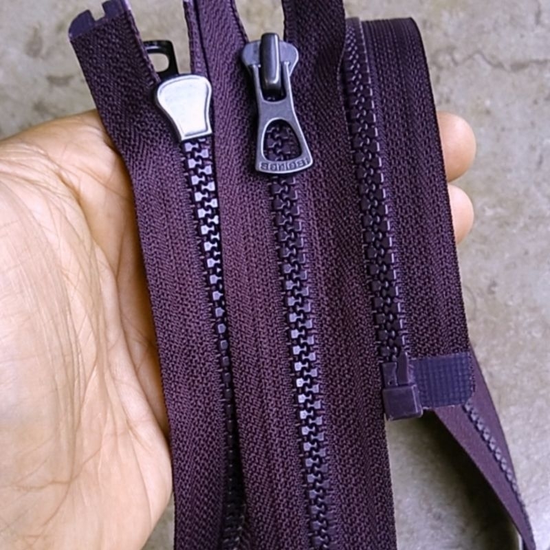 Jual Resleting Jaket no 5 YKK & Korea Gigi Jagung Vislon 40 s/d 90 cm | Shopee Indonesia