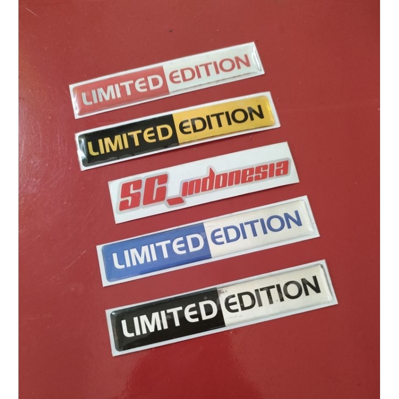 Jual STIKER TIMBUL EMBLEM LIMITED EDITION | Shopee Indonesia