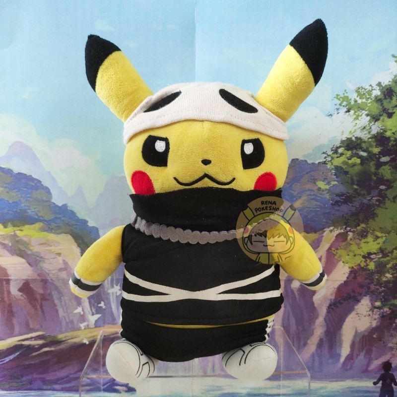 Jual Boneka Pokemon Pikachu Costume Skull Team | Shopee Indonesia