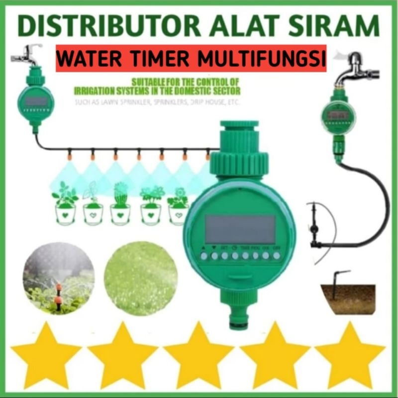 Jual TIMER KRAN AIR TAMAN SPRINKLER CONTROLLER AUTOMATIC DIGITAL ...