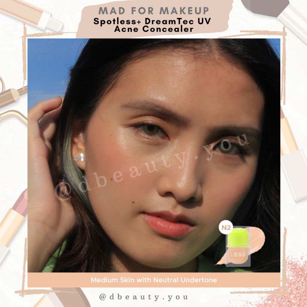 Jual MAD FOR MAKEUP Concealer NEW - Spotless+ DreamTec UV Acne ...