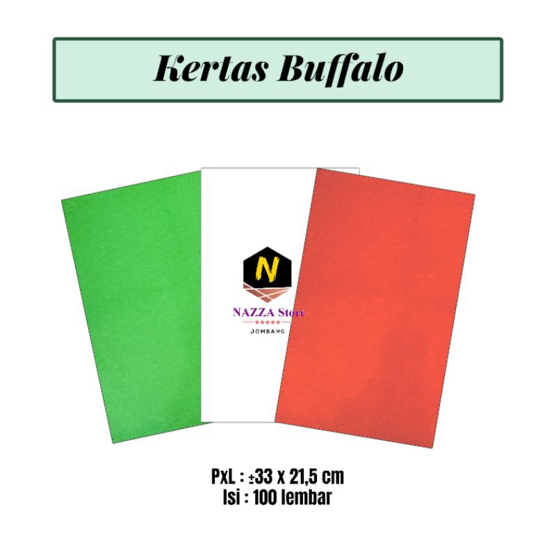 Jual Kertas Jilid Makalah Buffalo isi 100 pcs | Shopee Indonesia