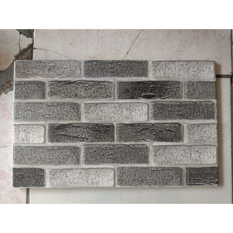 Jual Keramik dinding 25x40 batu alam glossy timbul | Shopee Indonesia Jual Keramik dinding 25x40 batu alam glossy timbul | Shopee Indonesia