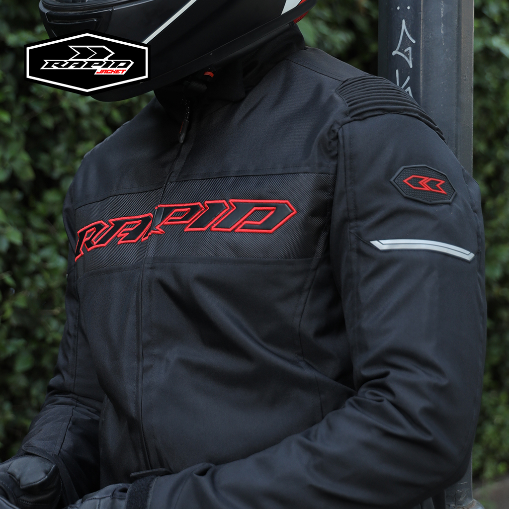 Jual Jaket motor touring windproof & wateproof RAPID VENOM dengan ...