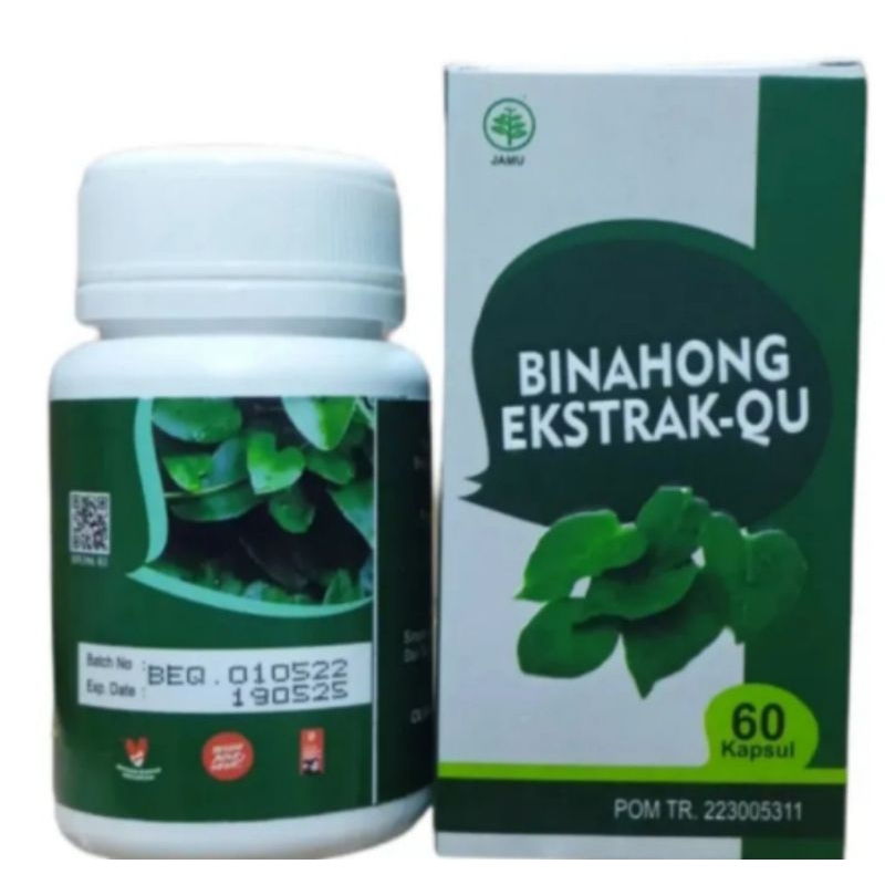 Jual Kapsul Daun Binahong Isi 60 Kapsul Atasi Asam Urat Pegelinu
