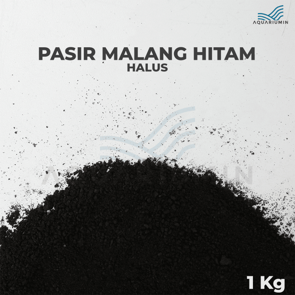 Jual Pasir Malang Hitam Halus / Pasir Aquascape 1 kg | Shopee Indonesia