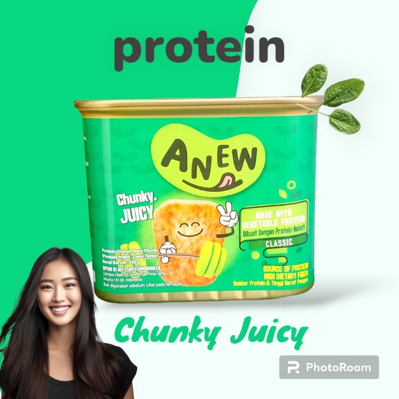 Jual ANEW Vegetable Protein Olahan Rasa Klasik Original 340gr | Shopee ...