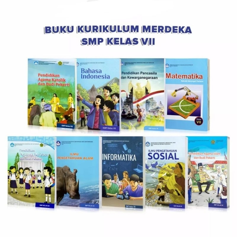 Jual BUKU PAKET SISWA SMP KELAS VII / 7 KURIKULUM MERDEKA KEMENDIKBUD | Shopee Indonesia