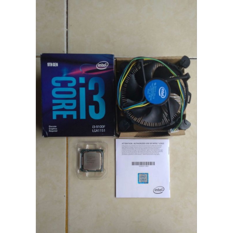 Jual intel core I3 9100F | Shopee Indonesia