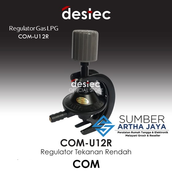 Jual DESTEC COM-U12R Regulator Gas LPG Tekanan Rendah | Shopee Indonesia