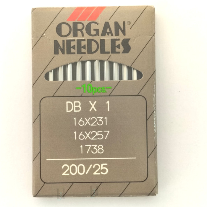 Jual Jarum Organ DB x 1 / DBX1 (Size 7, 22, 23, 24, 25) Mesin Jahit Industri Jarum 1 Typical ...