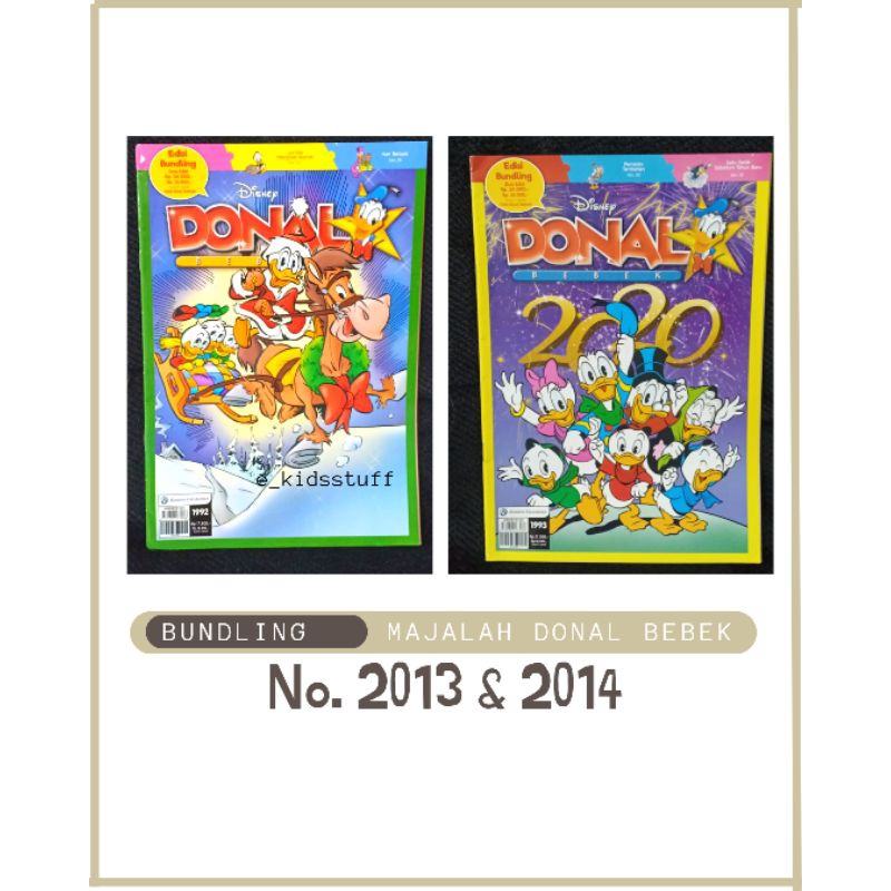 Jual majalah donal bebek edisi 1992 & 1993 ( bundling) | Shopee Indonesia