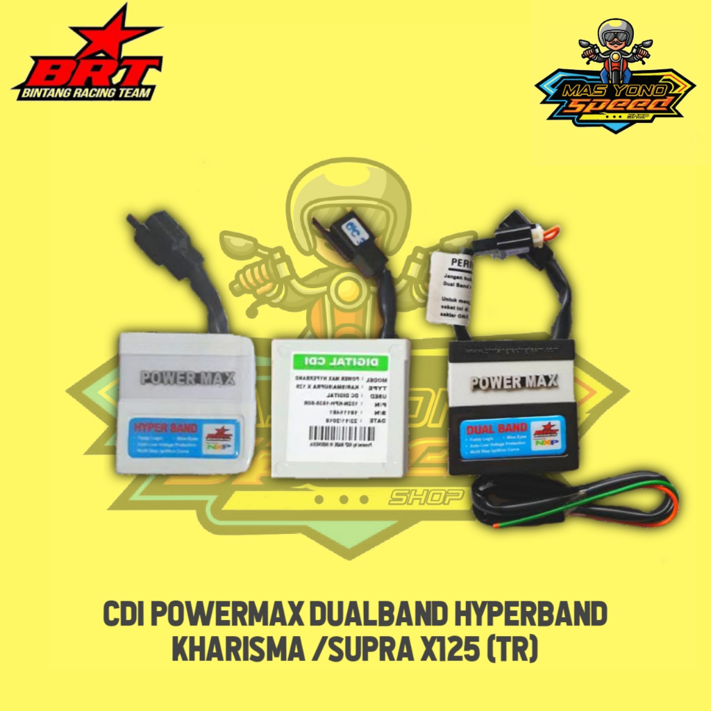 Jual BRT CDI Powermax Power Max Dualband Hyperband DB Kharisma Karisma ...