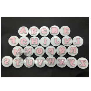 Jual Plunger Cutter Fondant Alphabet Cetakan Kue Kering Abjad Huruf ...