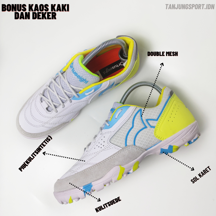 Jual Sepatu Futsal ortuseigh jogosala vanquis premium white NEW free ...