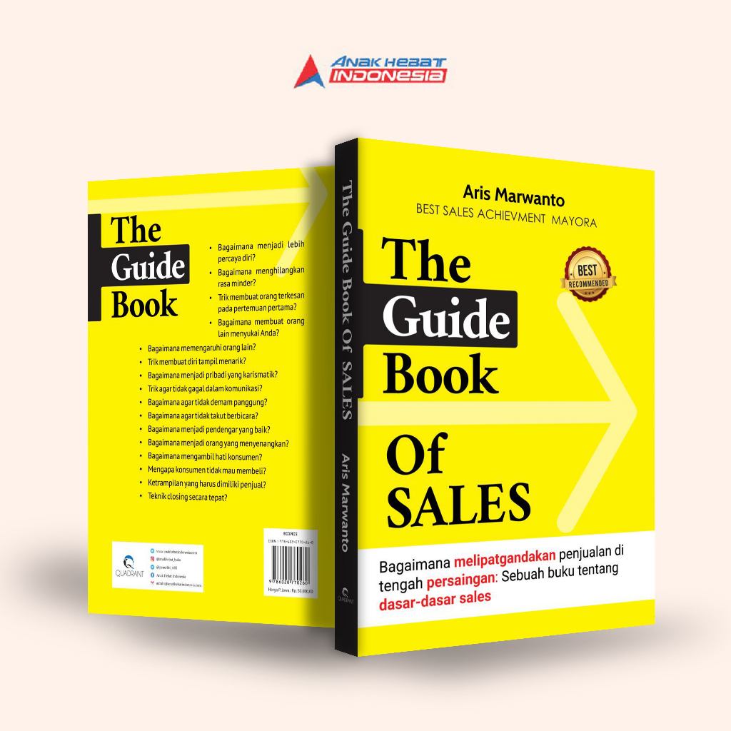 Jual Buku the Guide Book of Sales Bagaimana Melipatgandakan Penjualan ...