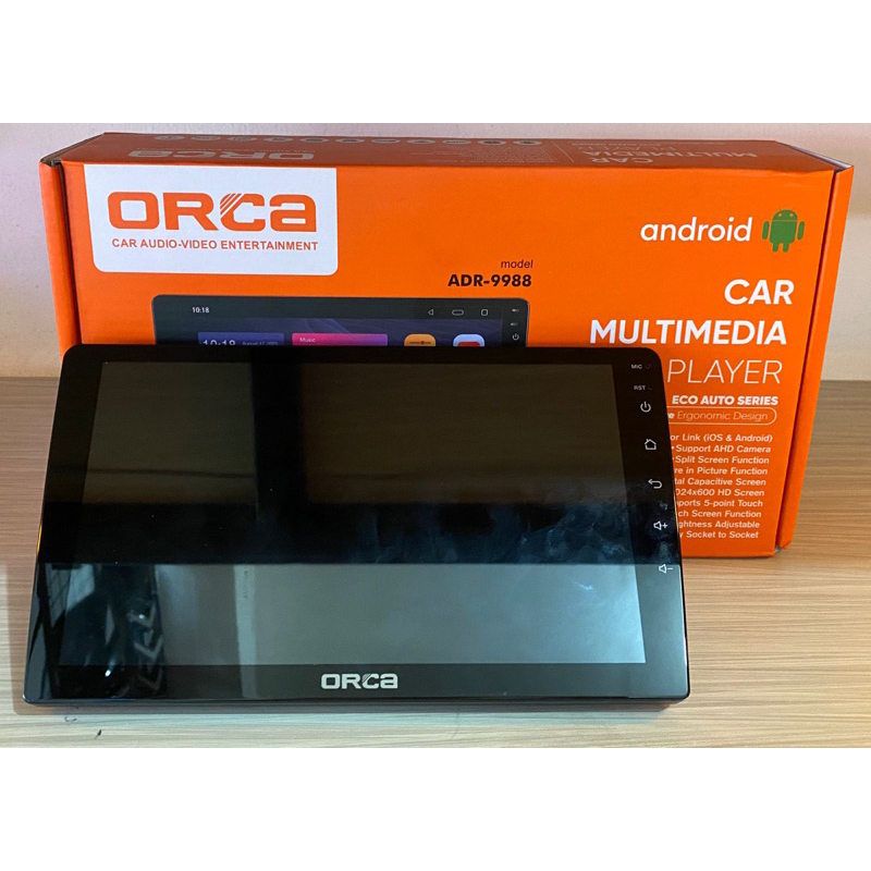 Jual HEADUNIT ANDROID ORCA ECOAUTO 9inch | Shopee Indonesia