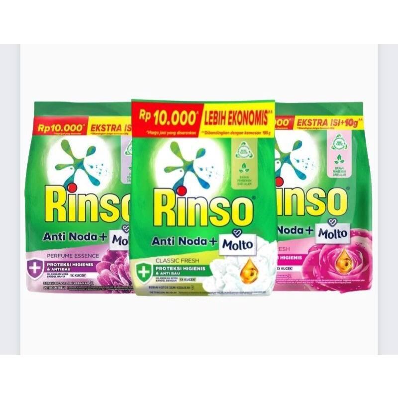 Jual Rinso Anti Noda + Molto 400gr Detergen Bubuk | Shopee Indonesia