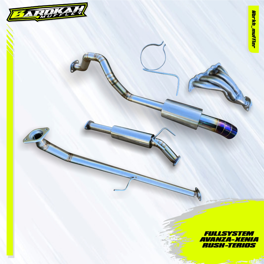 Jual KNALPOT MOBIL AVANZA XENIA RUSH HEADER BOLT ON FULL SYSTEM ...
