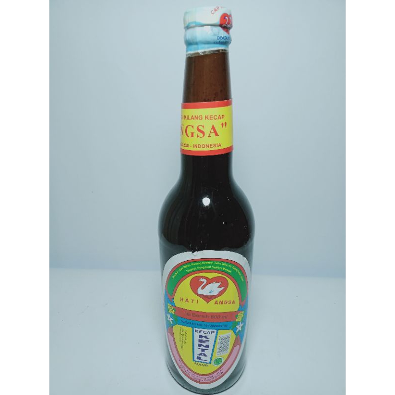 Jual Kecap Kental Manis Hati Angsa,ukuran Botol Besar 600 ML | Shopee ...